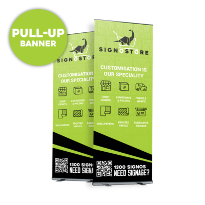Pull-Up Banners for Portable and Effective Advertising - Signosaur