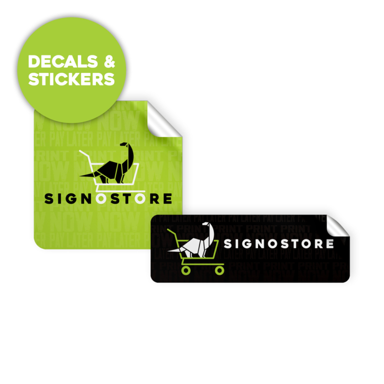 High Quality Decals and Stickers | Branding - Fast Dispatch
